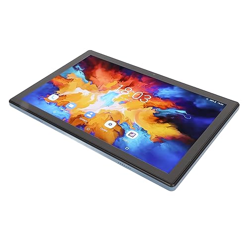 DAUERHAFT 10.1 Inch Tablet, 100‑240V 5.0 Front 12MP Rear 24MP 8800mAh 4G LTE Tablet 12GB 256GB 2.4G 5G WiFi with Earbuds for Work (US Plug)