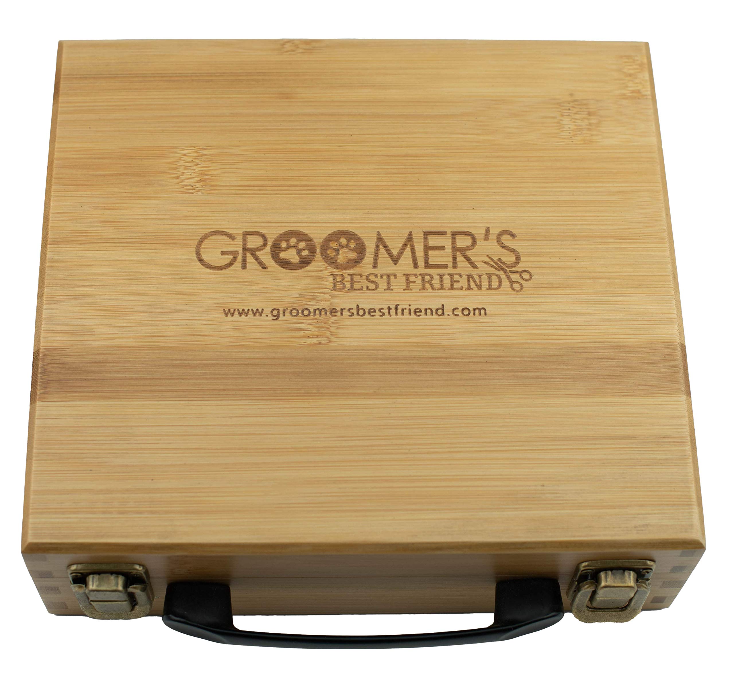 Diamondg - Clipper Blade Case - Fits 21 Regular Size Clipper Blades - Made from Renewable Bamboo
