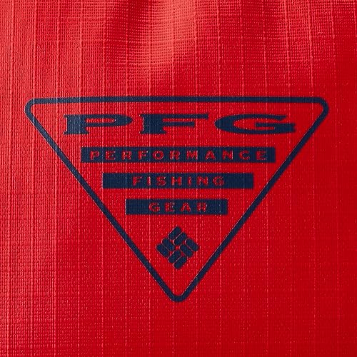 Columbia Unisex PFG PHG Zigzag 22L Backpack, Red Spark/Carbon/PFG Fish Flag, One Size