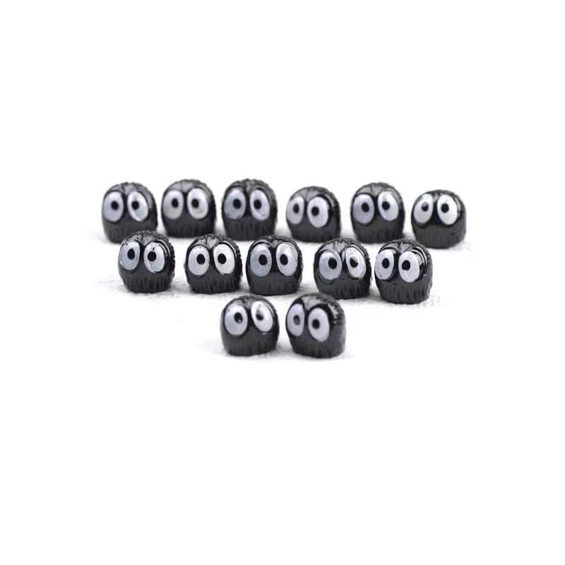 Cute Soot Sprites Car Rearview Mirror Accessories for Car Interior Decoration Dashboard Car Ornament Funny Gifts for Cute Car Mirror Interior Decors (20 Pcs)