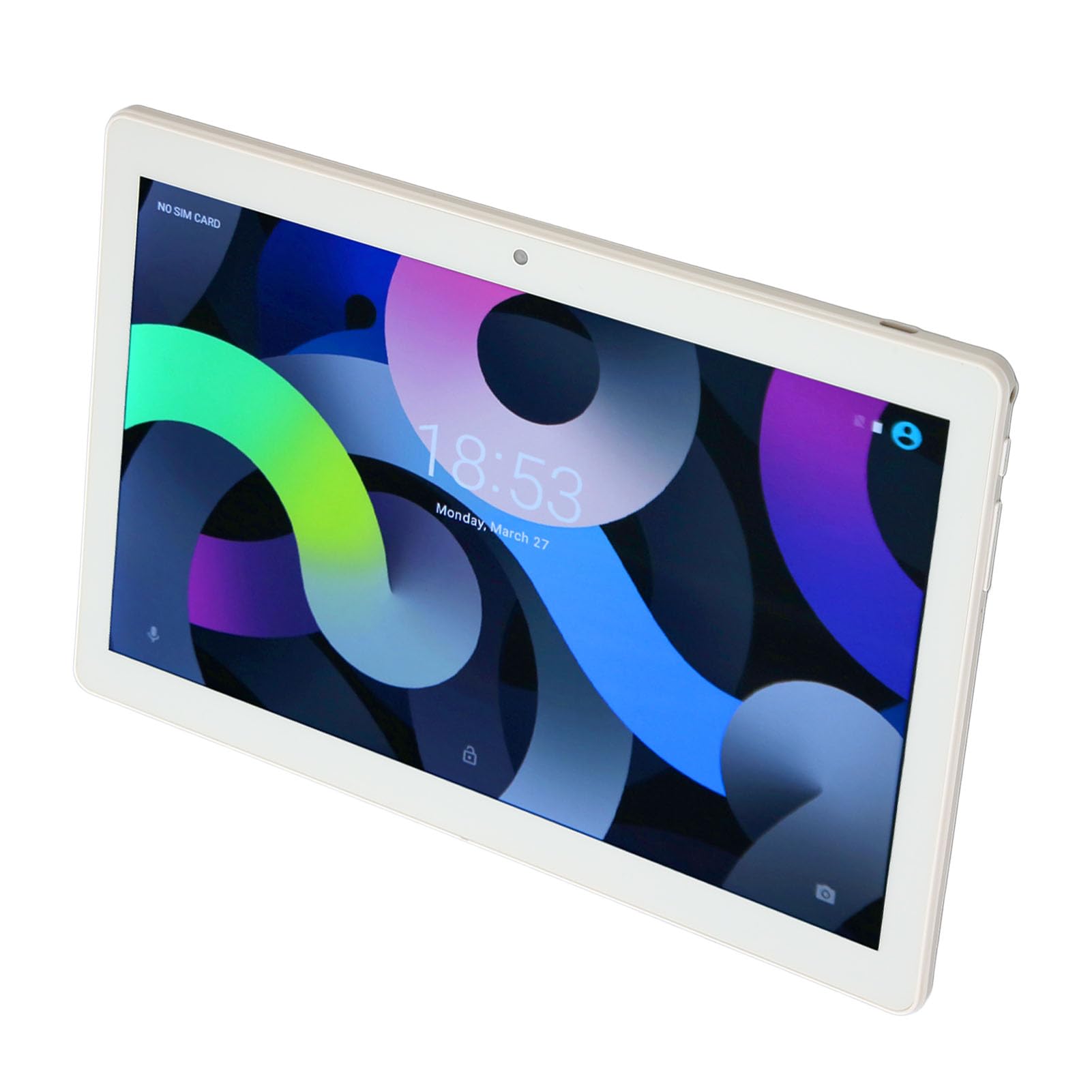 DAUERHAFT 4G LTE Tablet, 10.1 Inch FHD Tablet MT6755 Deca Core 12GB RAM 256GB ROM 5G WiFi 256GB Expandable 100β240V Dual Camera for Android 12 for Work (US Plug)