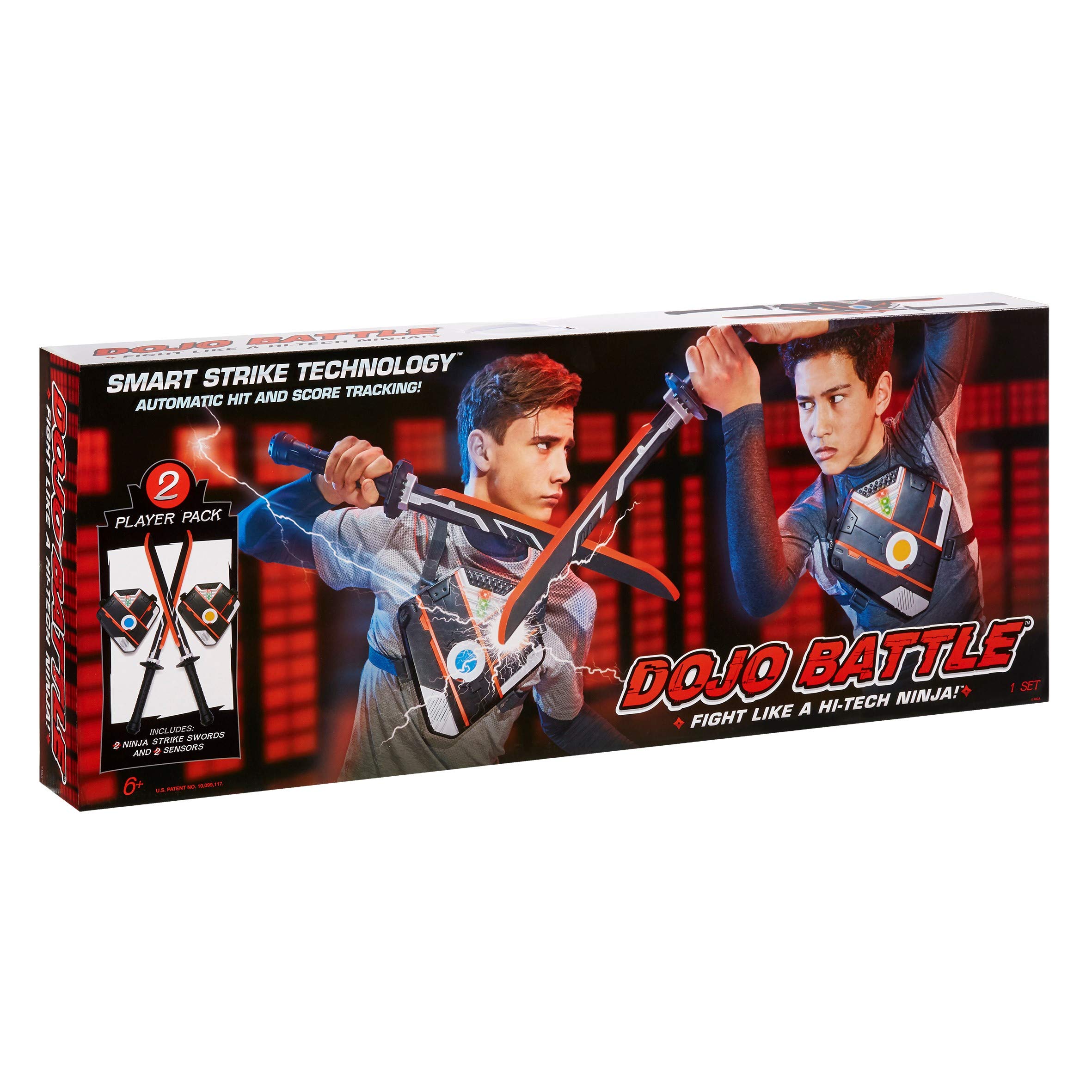 Dojo Battle Electronic Battling Game with Smart Strike Technology Swords and Chest Pieces, Multicolor