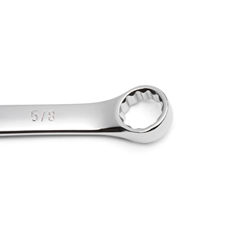 SATA 6-Piece Full-Polish SAE Combination Wrench Set with Offset Box Ends and an Easy-to-Carry Wrench Rack - ST09017SJ