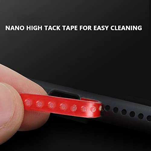 Loirtlluy Cell Phone Cleaning Kit Accessories, Cleaner Tape for Phone Speaker and Receiver, Cleaning Stickers Dust Remover Compatible with Airpods, Samsung, iPhone, Pixel, Mobile Phone