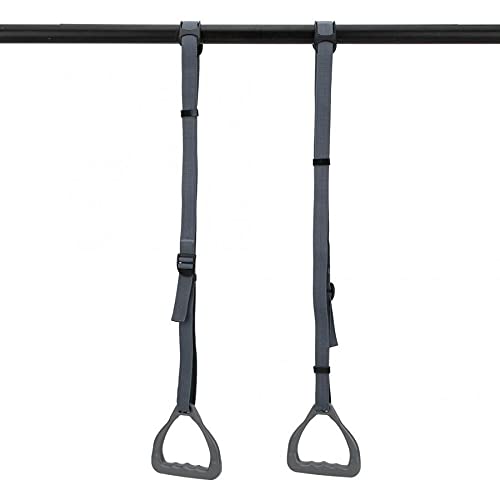 Gymnastics Ring Pull-up Hand Ring Fitness Gymnastic Rings Rope Climbing Wall Hanging Ring Kids Gymnastic Ring Physical Training Accessory Gym Ring