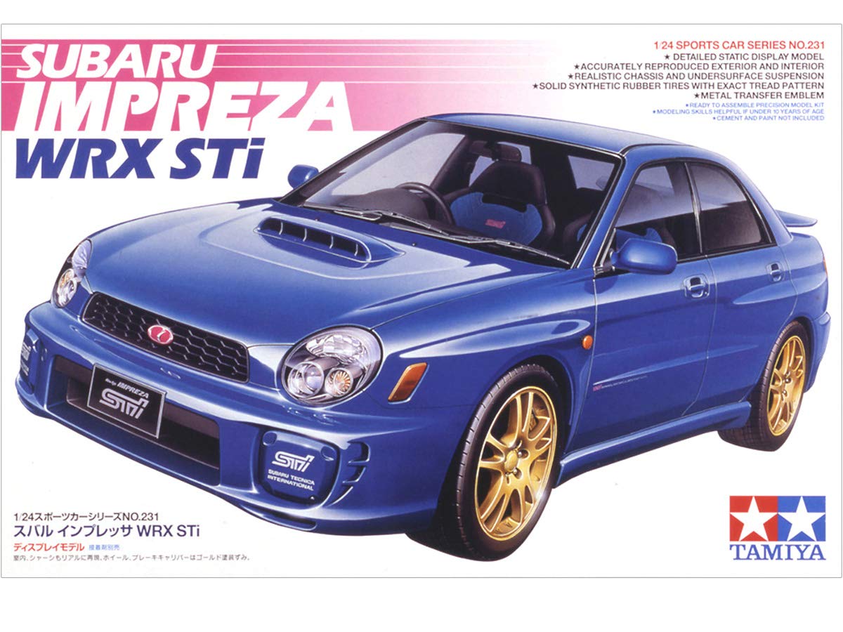 Tamiya 24231 1/24 Subaru Impreza STI Plastic Model Kit