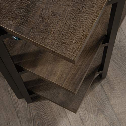 Sauder North Avenue Credenza, for TVs up to 54", Smoked Oak Finish