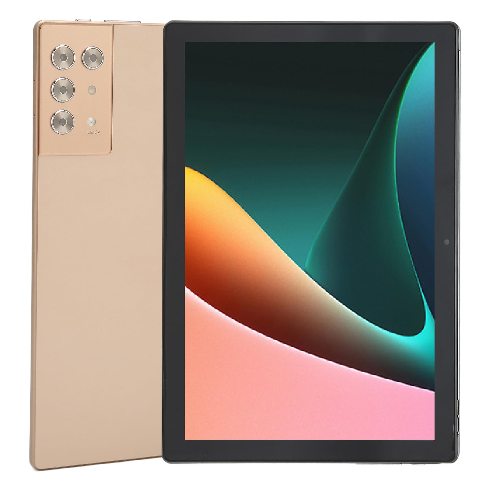 DAUERHAFT Tablet, for Android 10.1in Tablet HD Touchscreen 100 to 240V 2.4G 5G WiFi for Work School (US Plug)
