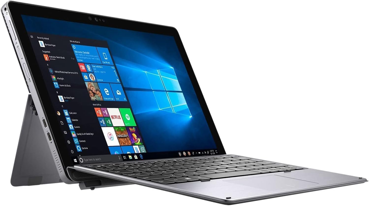 Dell Latitude 7200 2-in-1 12.3" FHD Convertible Tablet Laptop Intel Core i7-8665U 16GB RAM 512GB SSD, Touchscreen, Fingerprint Reader, Backlit Keyboard, Windows 10 Pro (Renewed)