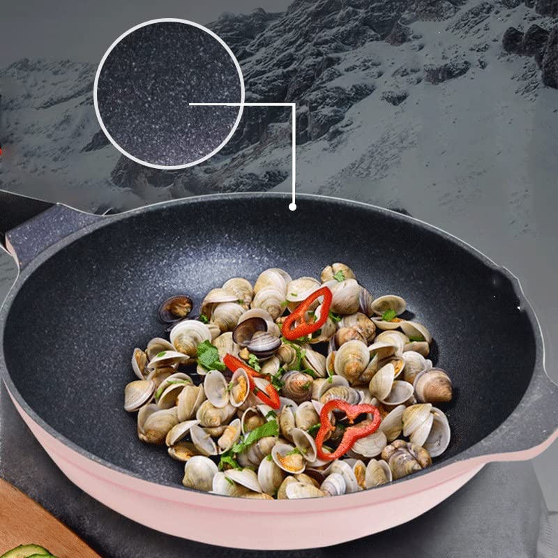 DHTDVD Frying pan Kitchenware Kitchen Supplies Saucepan Non-Stick Cooking Utensils Saucepan Accessories