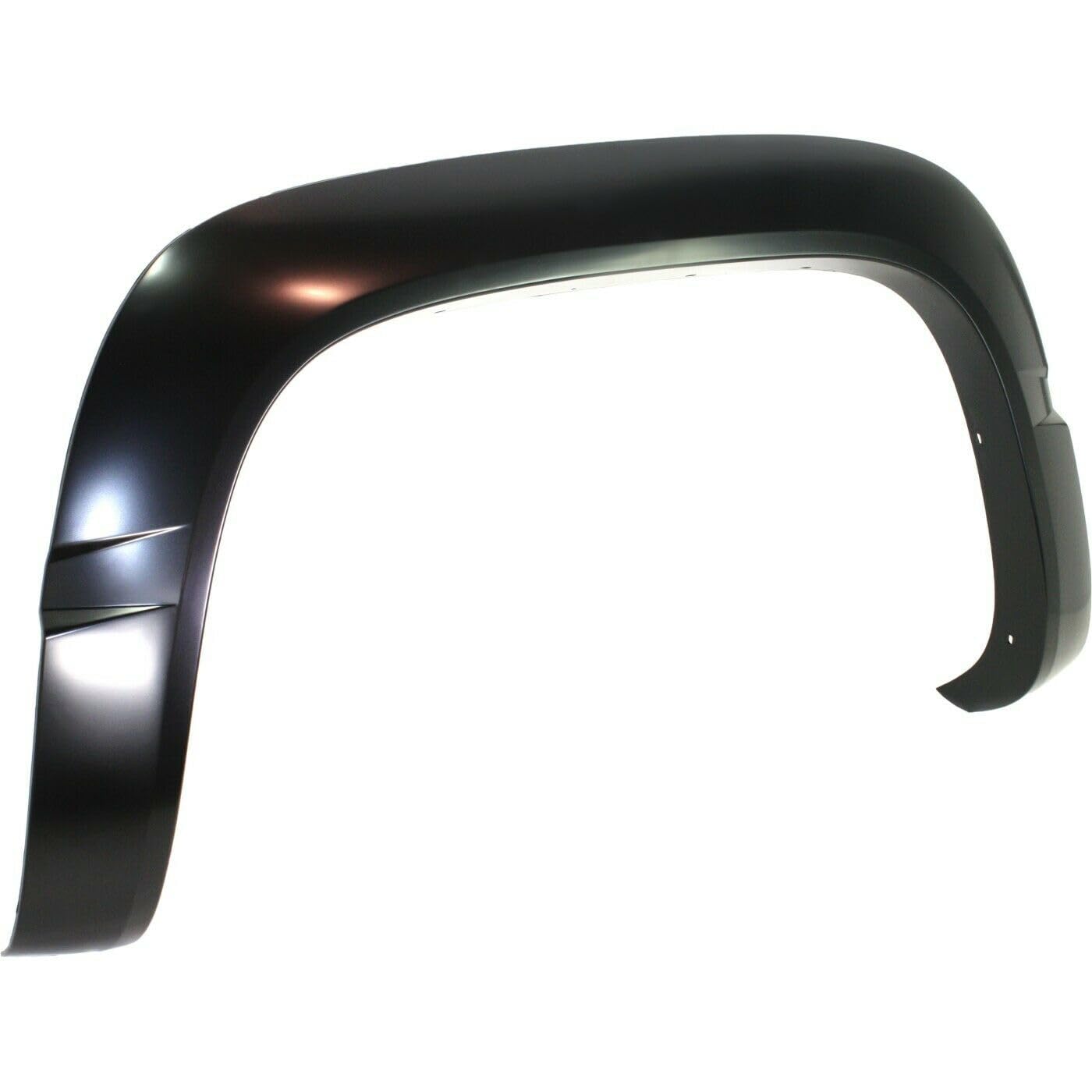 CUURTKE 1pc Fender Flares Rear Right Passenger Black Thermoplastic Bolt-On Style 14896178 GM1791115