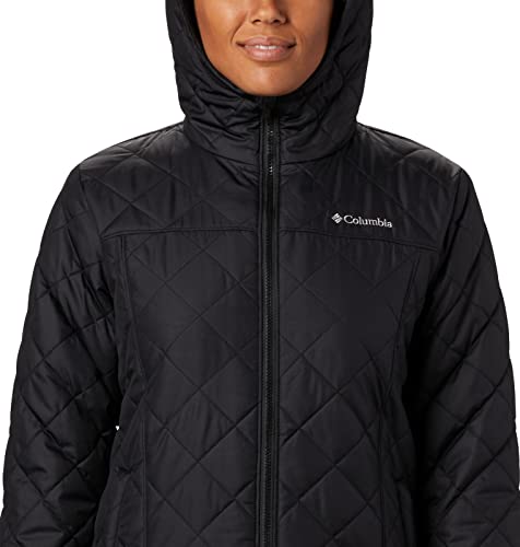Columbia Women's Copper Crest Hooded Jacket, Black, Small