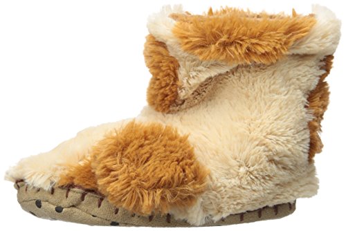 Little Blue House by Hatley unisex child Hi-top Slouch Animal Slipper Sock, Puppy, Small 5 - 7 US