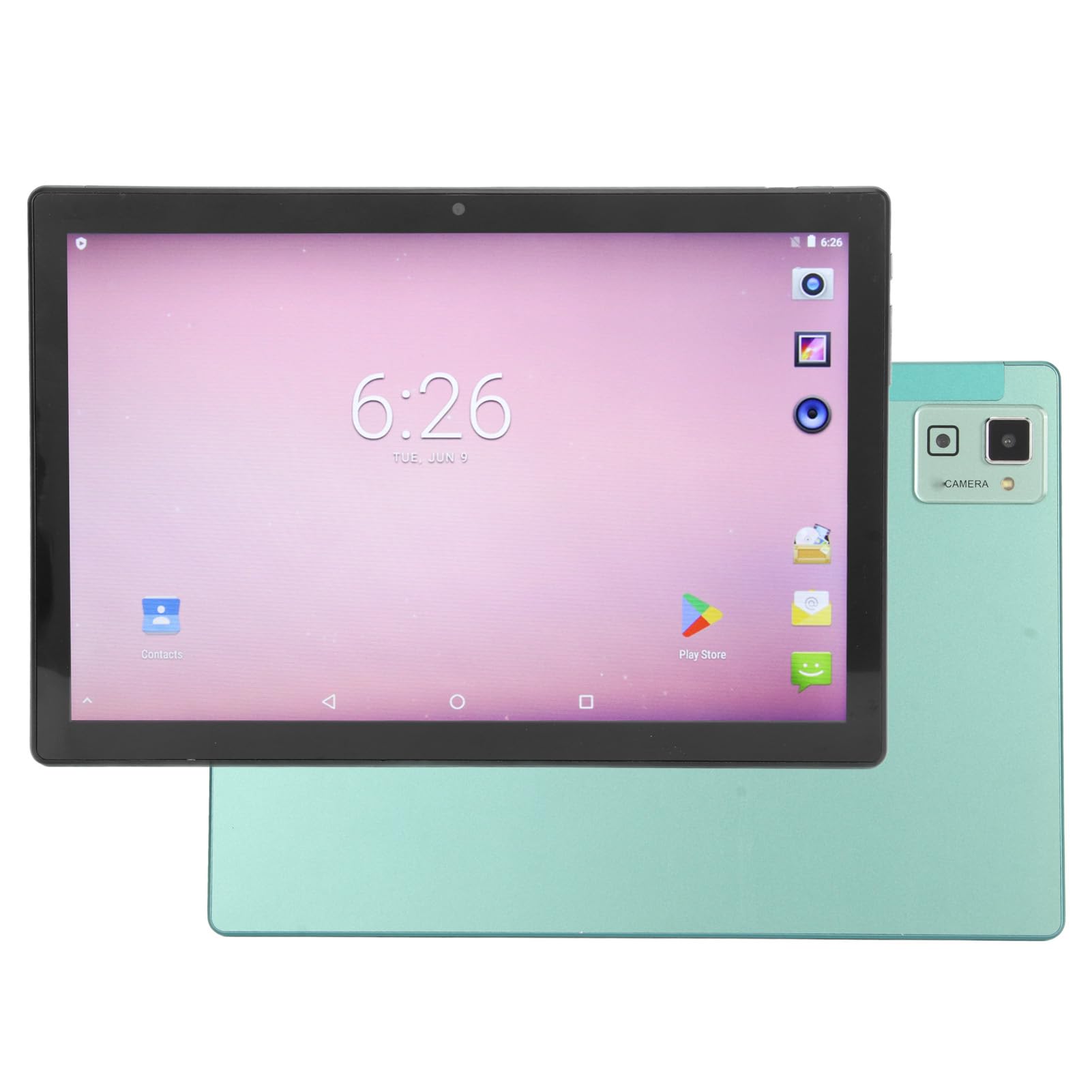 DAUZ Gaming Tablet, Octa Core CPU 10.1 Inch FHD 5G WiFi 4G LTE 6GB RAM 128GB ROM Office Tablet for Business (US Plug)