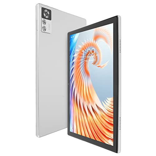 DAUZ HD Tablet, 10.1in Tablet 5.0 USB C Charging Port 100‑240V Octa Core Front 800W Rear 1600W for Elderly for School for Office (US Plug)