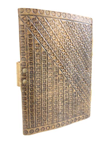 Dharma_craft DLEATHERCRAFTS Dragon Leather Journal | Leather Notebook Gift For Men & Women | Traveler Journal | 7x5 Leather Journal [Office Product]