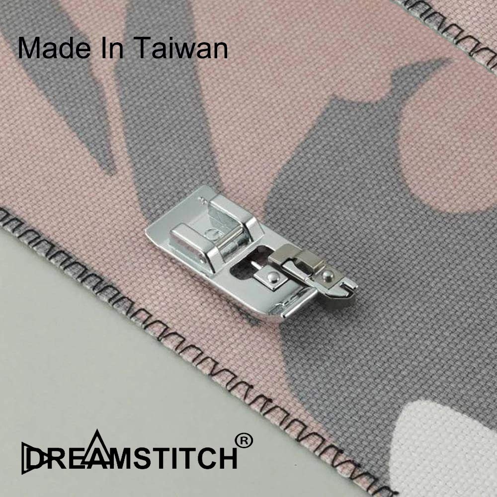 DREAMSTITCH XC3098051 Snap On Overcasting Presser Foot (G) Fits for Babylock, Brother, Simplicity, Singer Sewing Machine Alt:BL66-OF, OCF, XE6305101, X51162001, XC3098-031
