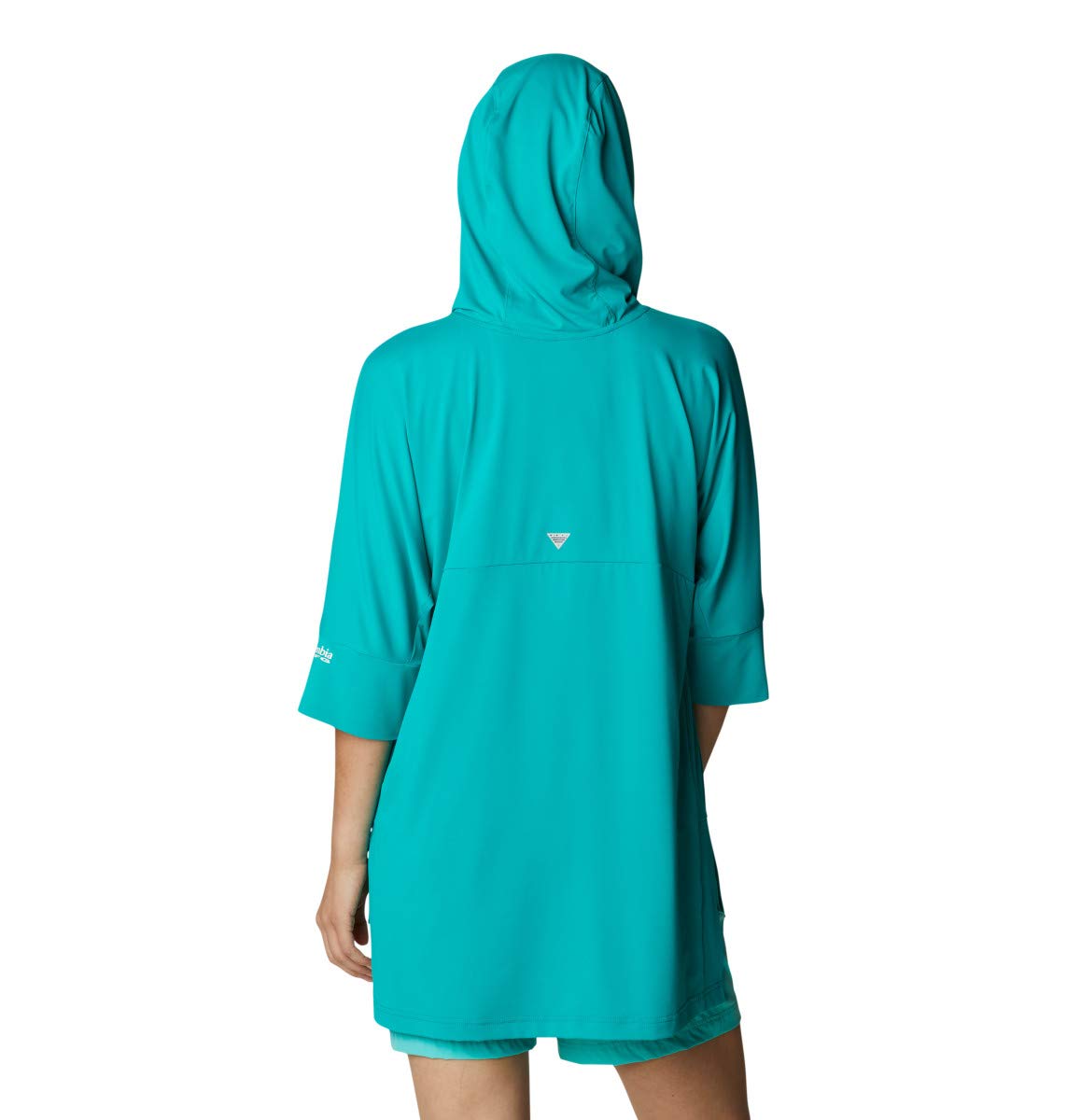 Columbia Women’s PFG Freezer Cover Up, Moisture Wicking, Sun Protection, Tropic Water, Large