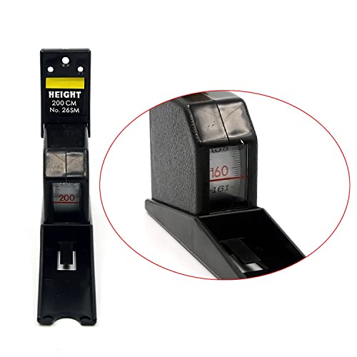 Kangkang@ 2m stadiometer Wall Mounted Growth Stature Meter Measure Home Use Adult Children Roll Ruler Height Measuring Measurement Tape
