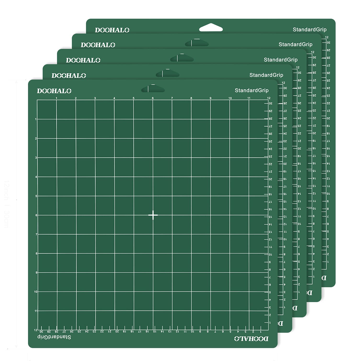 DOOHALO Variety Cutting Mats for Cricut,Cutting Mat for Cricut Maker/Maker 3/Explore 3/Air/Air 2/One, 12 X 12 inch Standard LightGrip StrongGrip Cutting Mats Replacement Accessories for Cricut