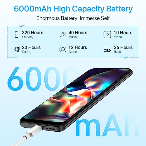UMIDIGI F3 Pro 5G Unlocked Cell Phones, Android 13 Unlocked Phones, 14(8+6)GB+256GB, 48MP Main Camera, 6.6β FHD+ Display Screen, Octa-Core Processor, 6000mAh Battery, Dual 5G Unlocked Smartphone, NFC