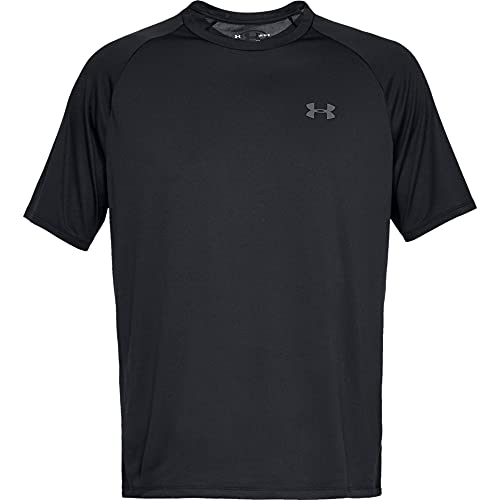 Under Armour Men's Tech 2.0 Short-Sleeve T-Shirt , Black (001)/Graphite , Medium