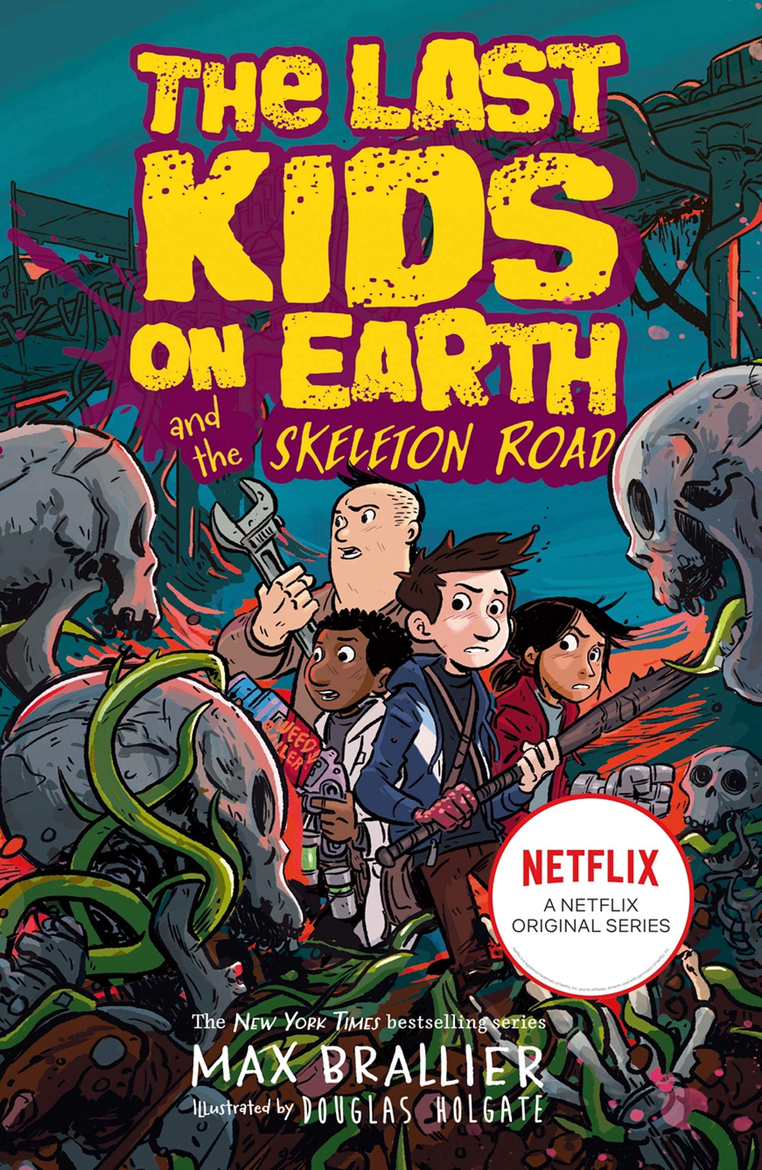 The Last Kids On Earth Collection 7 Books Set By Max Brallier (Last Kids On Earth, Zombie Parade, Nightmare King, Cosmic Beyond, Midnight Blade, Skeleton Road & Doomsday Race)