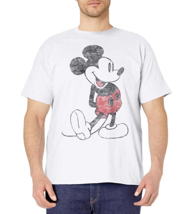 Disney Mickey & Friends Mickey Mouse Vintage Portrait T-Shirt