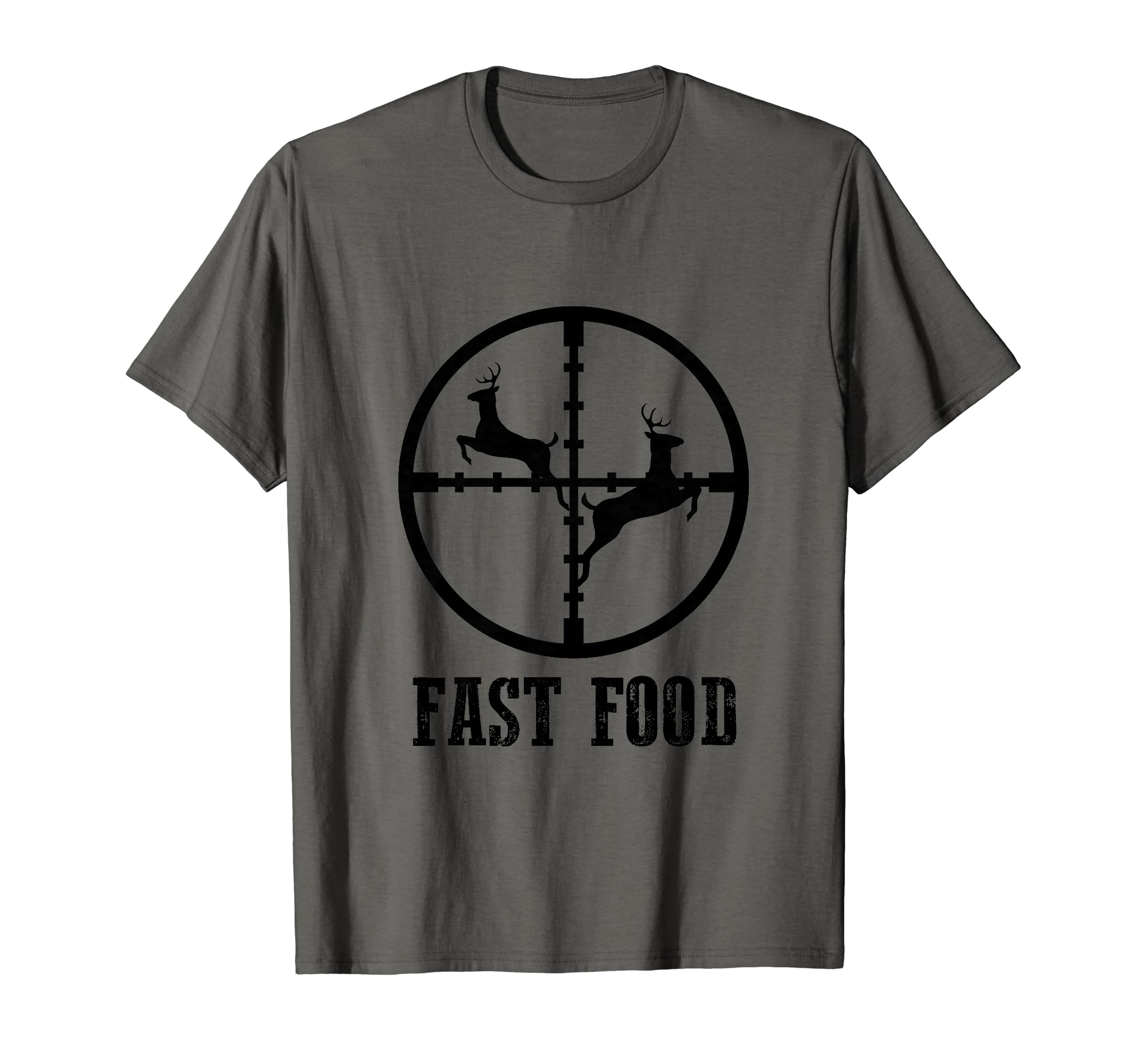 Deer Hunting Funny Hunter Fast Food Gift T-shirt Tee T-Shirt