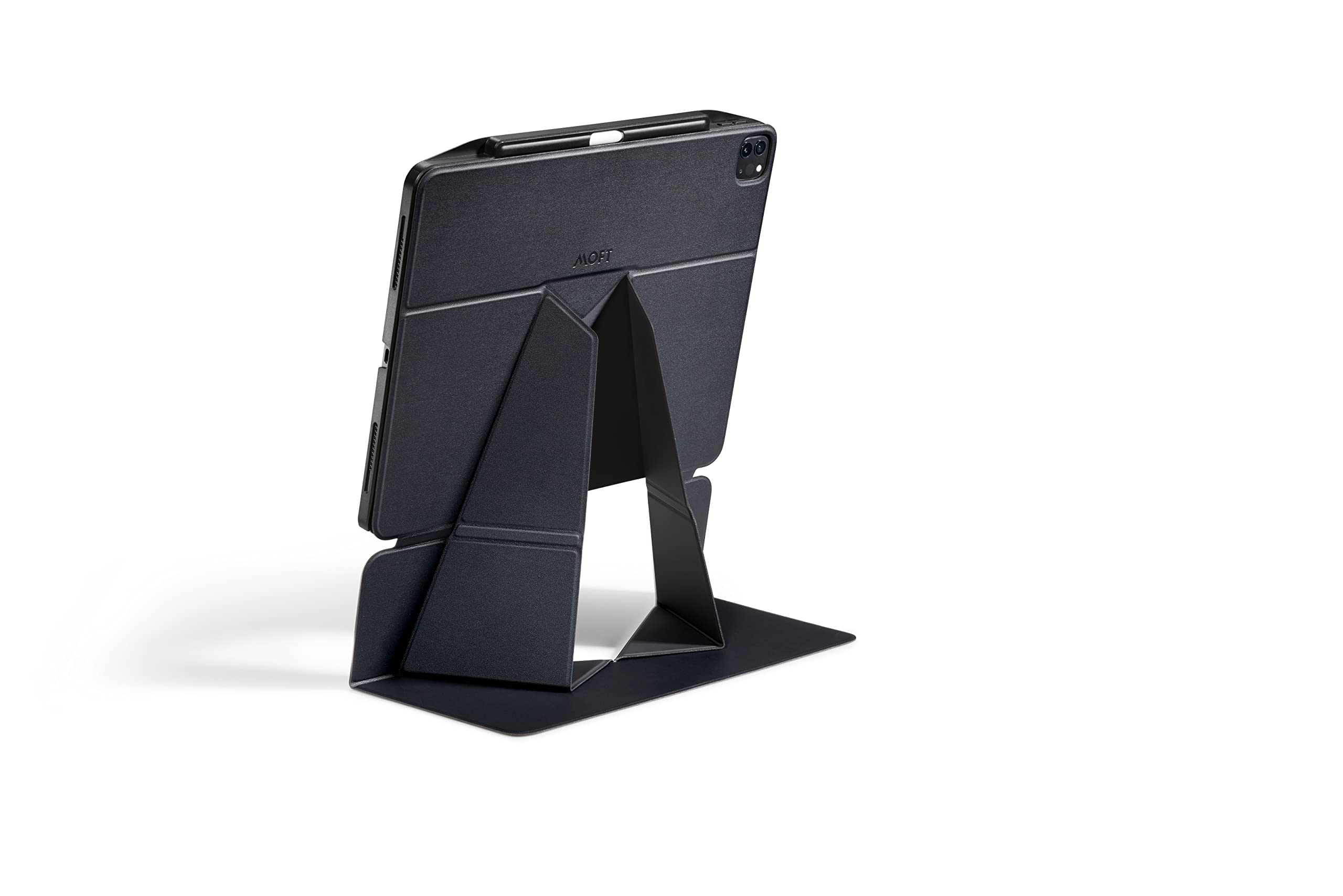 MOFT Vegan Leather Folio, Eye-Level Stand with Multiple Viewing Angles, Magnetic Cover with Auto Wake/Sleep (for iPad Pro 12.9" 2022/2021/2020)