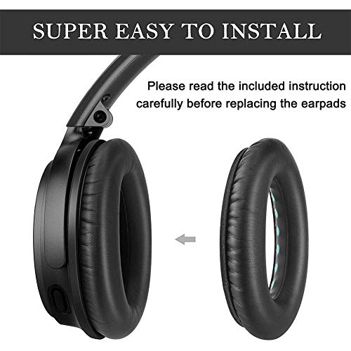 Qc35 Replacement Ear Pads for Bose - QC35,QC35ii Replacement Earpads Cushion - Compatible with Quiet Comfort35,QC25,QC35ii,QC15,AE2,AE2i-Comfortable & Durable (Blue)