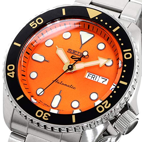 SEIKO SRPD59 5 Sports Men's Watch Silver-Tone 42.5mm Stainless Steel