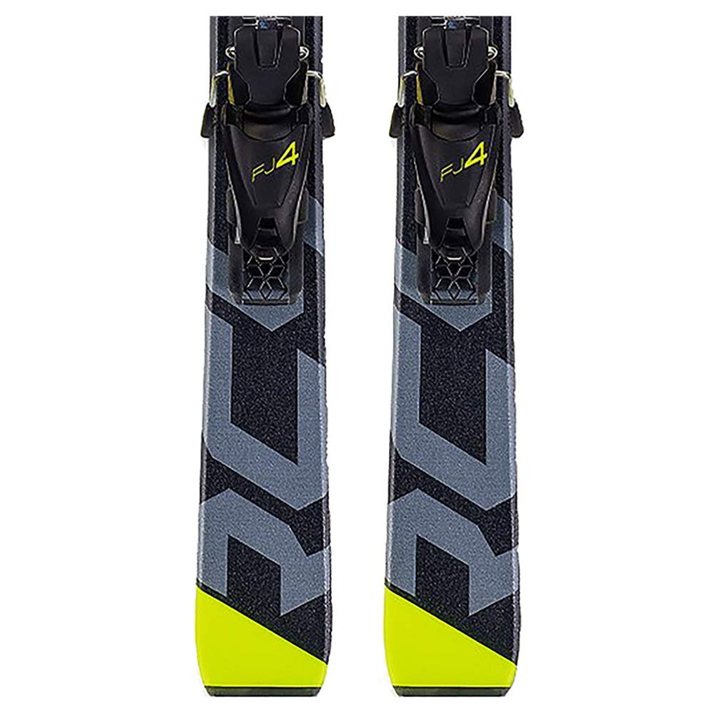 Fischer RC4 Race Jr. 4 Kids Skis with FJ4 GW AC SLR 80 Bindings 2020-100cm
