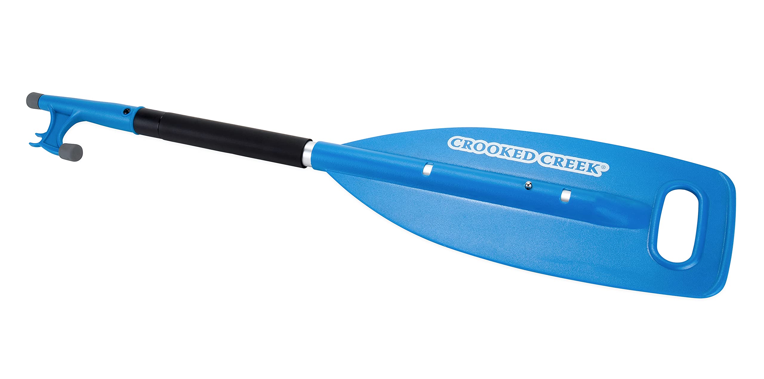 Crooked Creek Telescoping Boat Paddle with Hook - Extends 36-inches to 54-inches - Compact Design for Storage (50645)