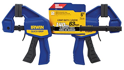 IRWINQUICK-GRIPOne-Handed Mini Bar Clamp 2 Pack, 6", 1964743