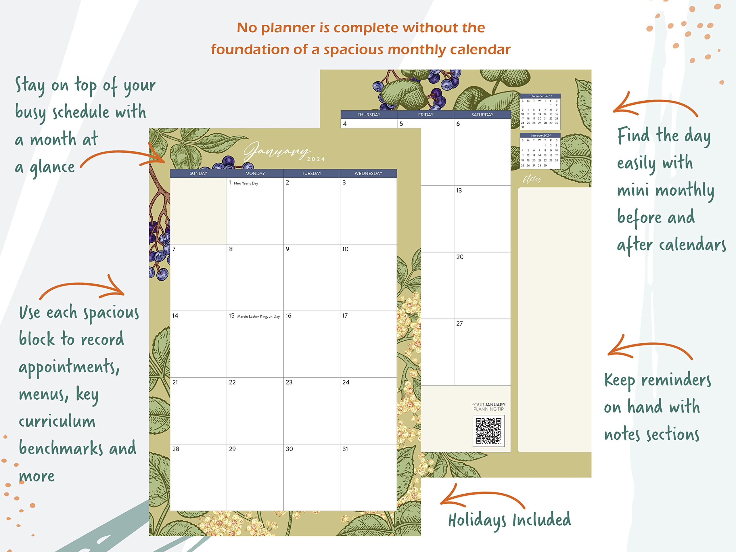 Day by Day Homeschool Planner, 2023-2024 School Year - by Well Planned Gal