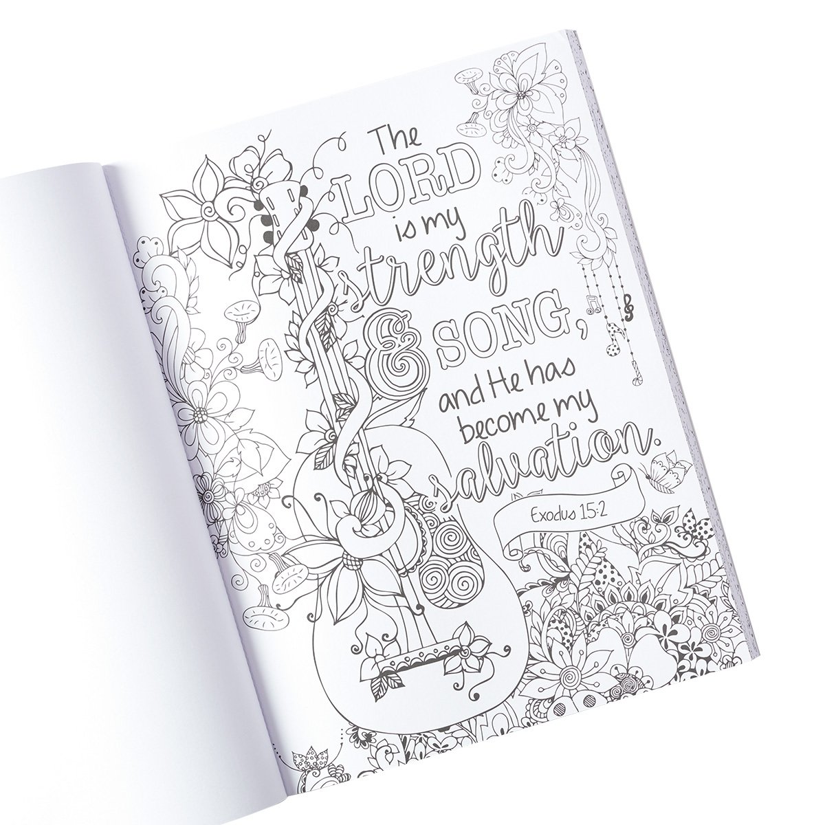 Promises to Bless Your Heart Inspirational Coloring Book for Adults and Teens with Scripture