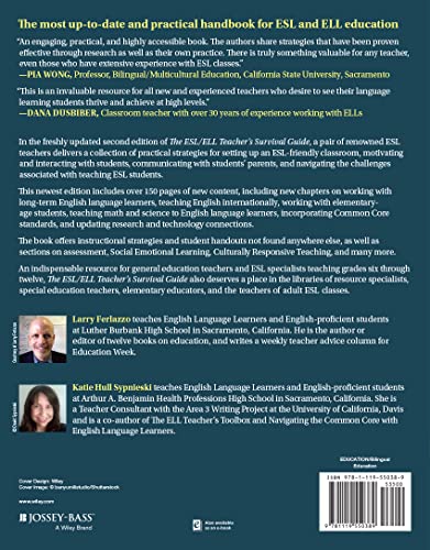 The ESL/ELL Teacher's Survival Guide: Ready-to-Use Strategies, Tools, and Activities for Teaching All Levels (J-B Ed: Survival Guides)