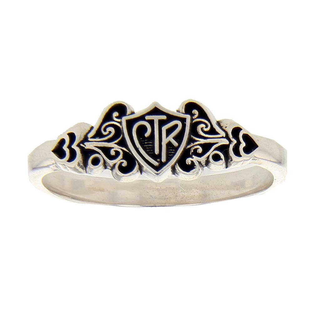 CTR RING Sterling Silver "Filigree" - C059120 (7.5)