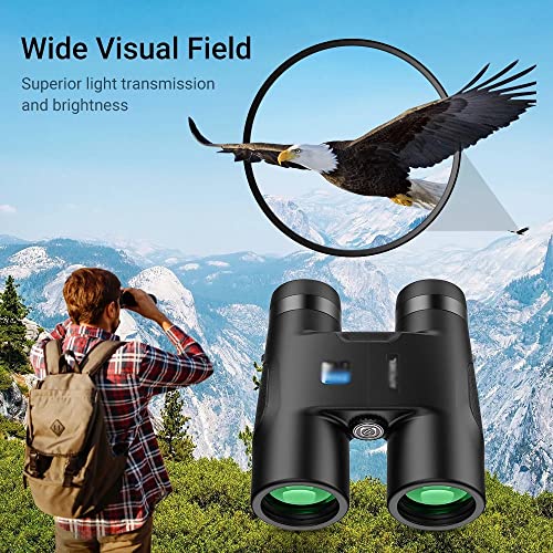 CXDTBH Roof Binoculars 12X42/10x42 Zoom Fixed Professional Powerful Binocular BAK4 Prism FMC Hunting Camping Telescope