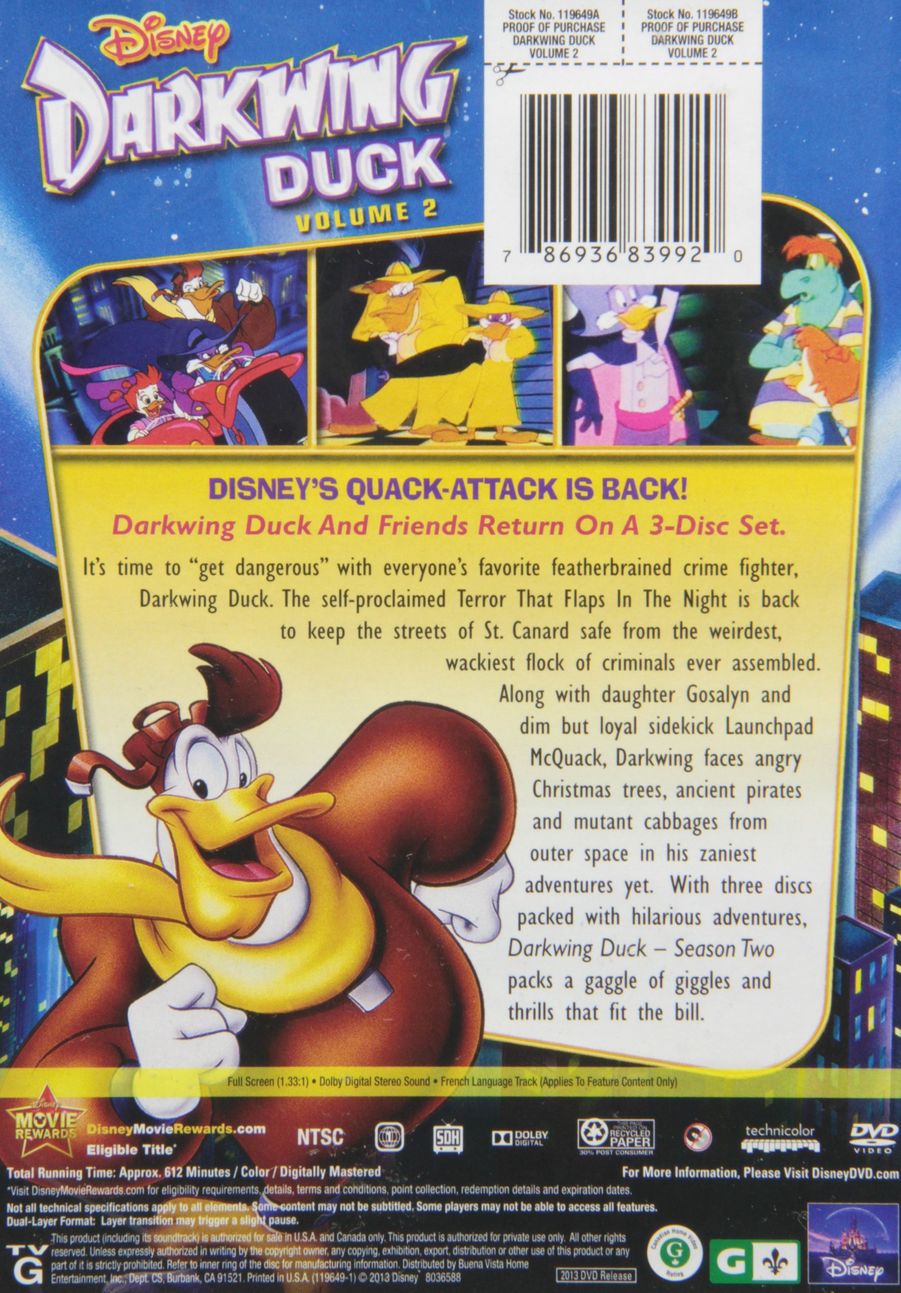 Darkwing Duck Volume 2 [DVD]
