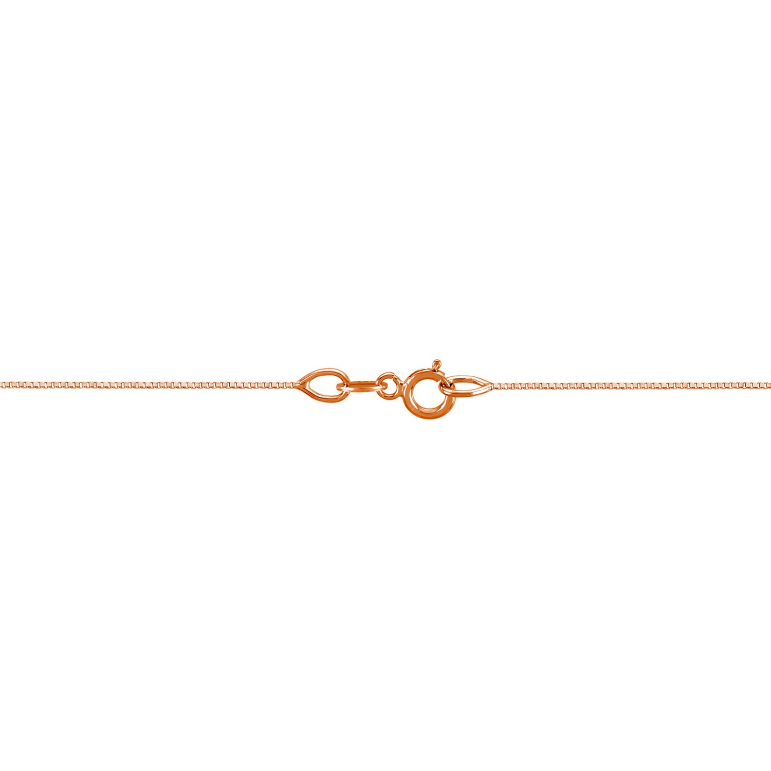 Diamond Wish 1 Carat Black Diamond Round Solitaire Pendant Necklace in 14k Rose Gold with 18 Inch Chain Spring Ring 4-Prong cttw