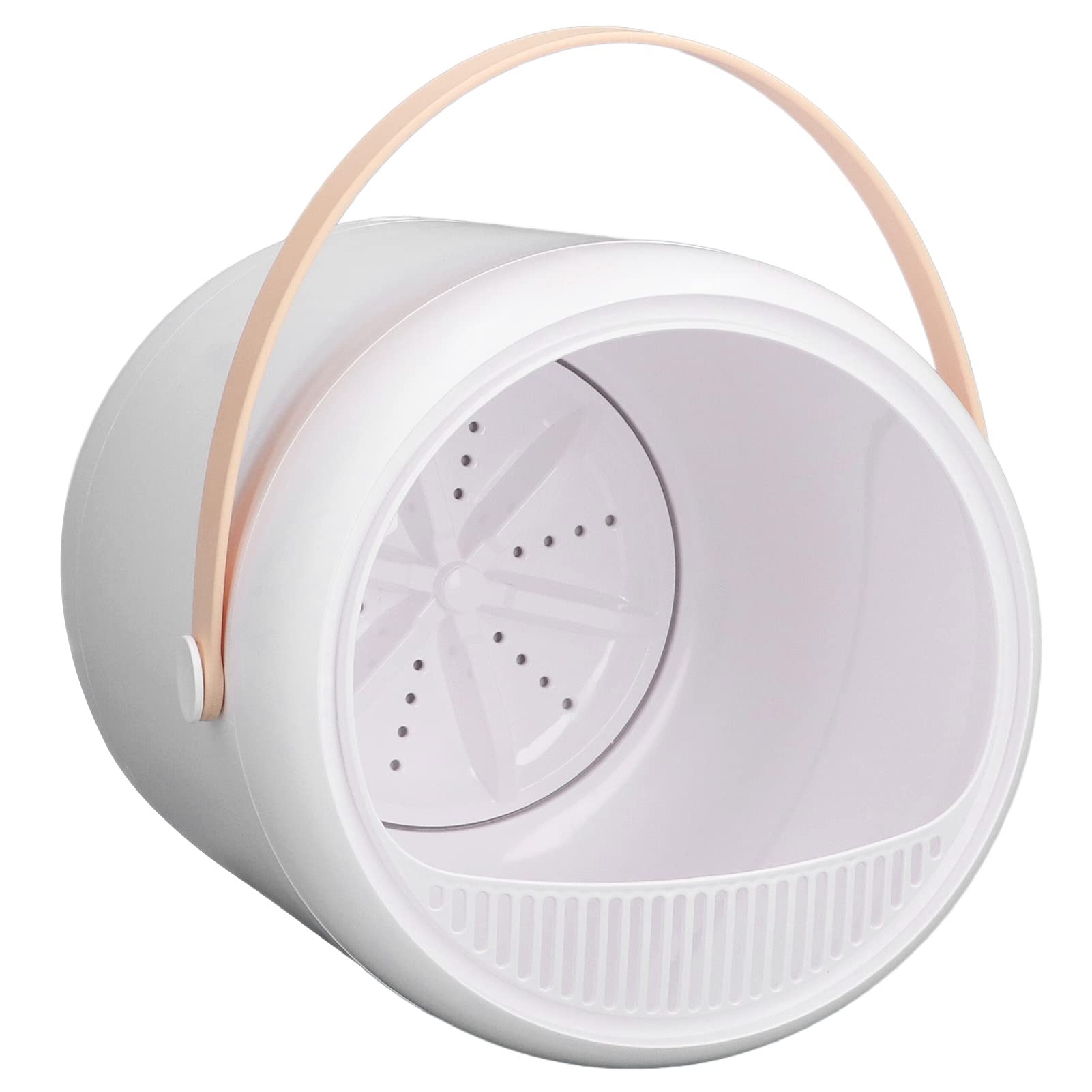 FASJ Portable Washing Machine, Effortless Waterproof Cover Small Cleaning Machine for Dormitory white, FASJhAhNu3sr-12