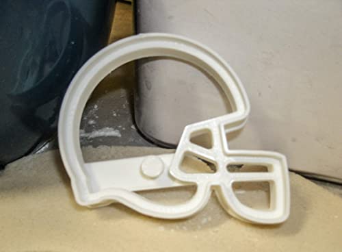 FOOTBALL AND HELMET TEAM SPORT ATHLETICS GAME DAY SET OF 2 COOKIE CUTTERS MADE IN USA PR1540