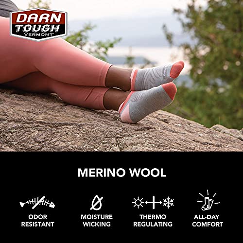 Darn Tough (Style 1106) Women's Element Athletic Sock - Black, Small