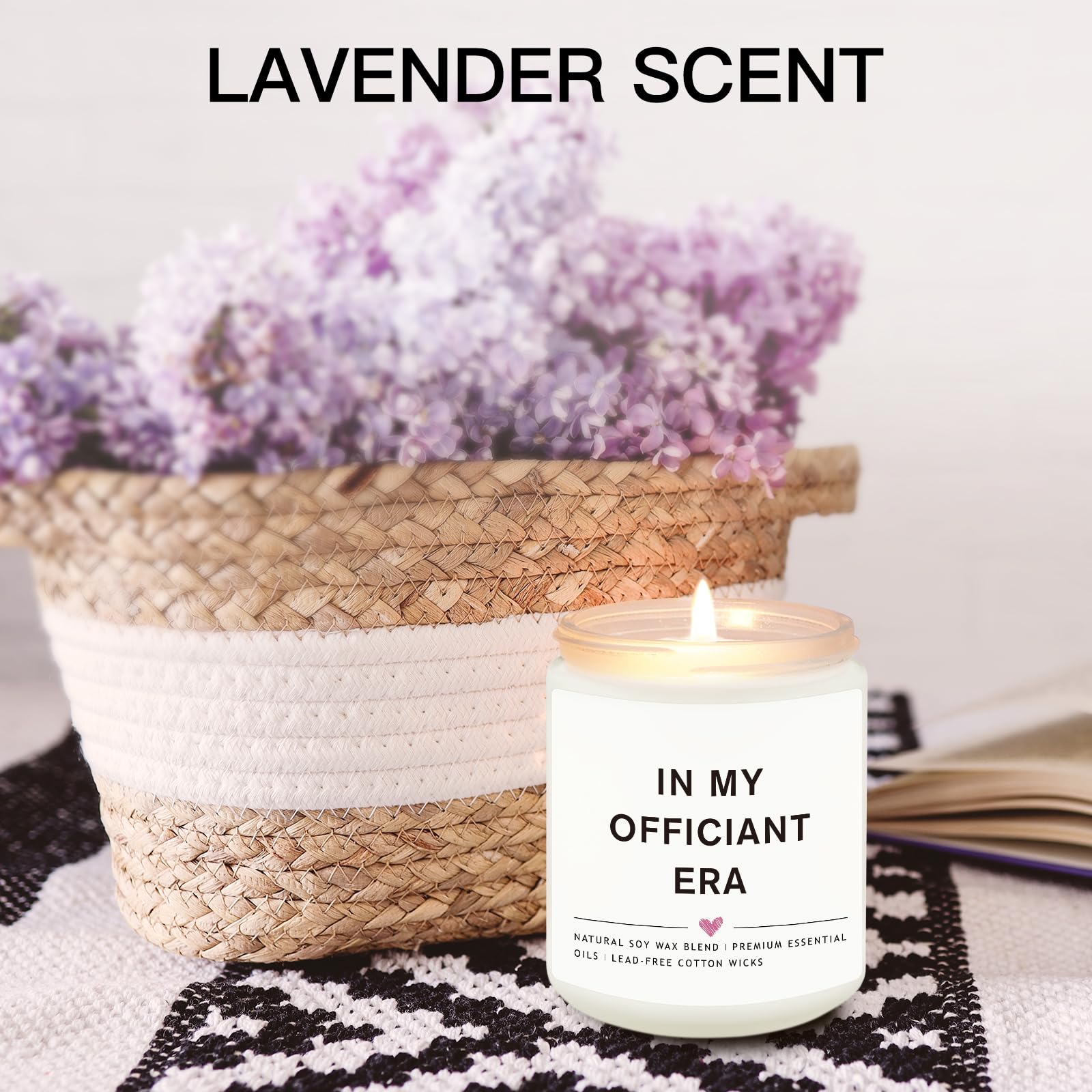 Officiant Gifts for Wedding Day, Wedding Officiant Gift, Gifts for Wedding Officiant - Scented Candles, Best Officiant Ever Gift, Officiant Proposal Gift