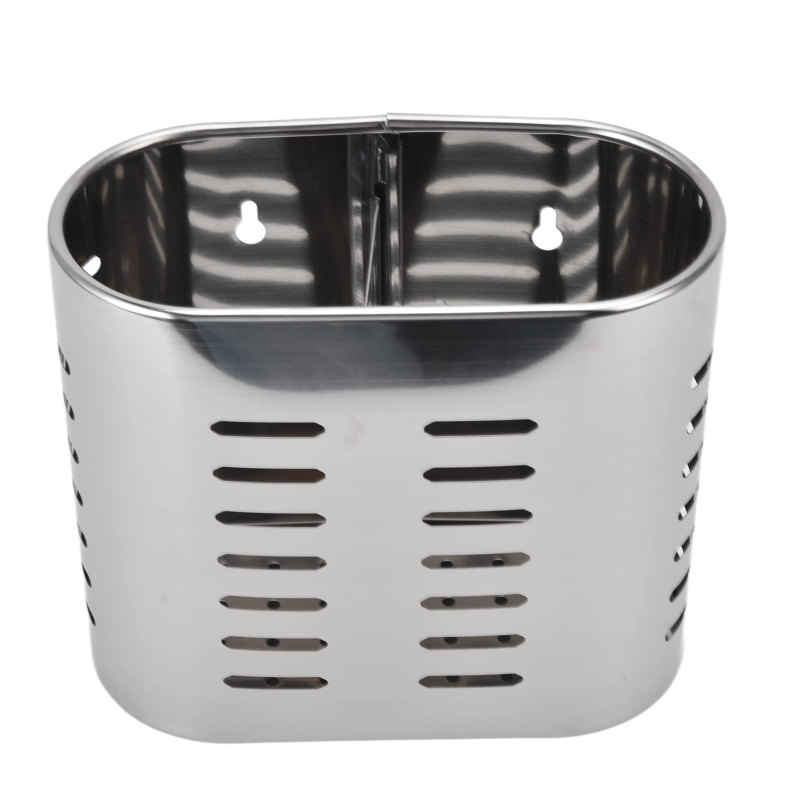 Fdit Household Wall Mount Utensil Drying Racks,Cooking Utensil Holder Flatware Hanging Organizer Drying Racks with Hollow Design for Spoons Knives Forks Chopsticks