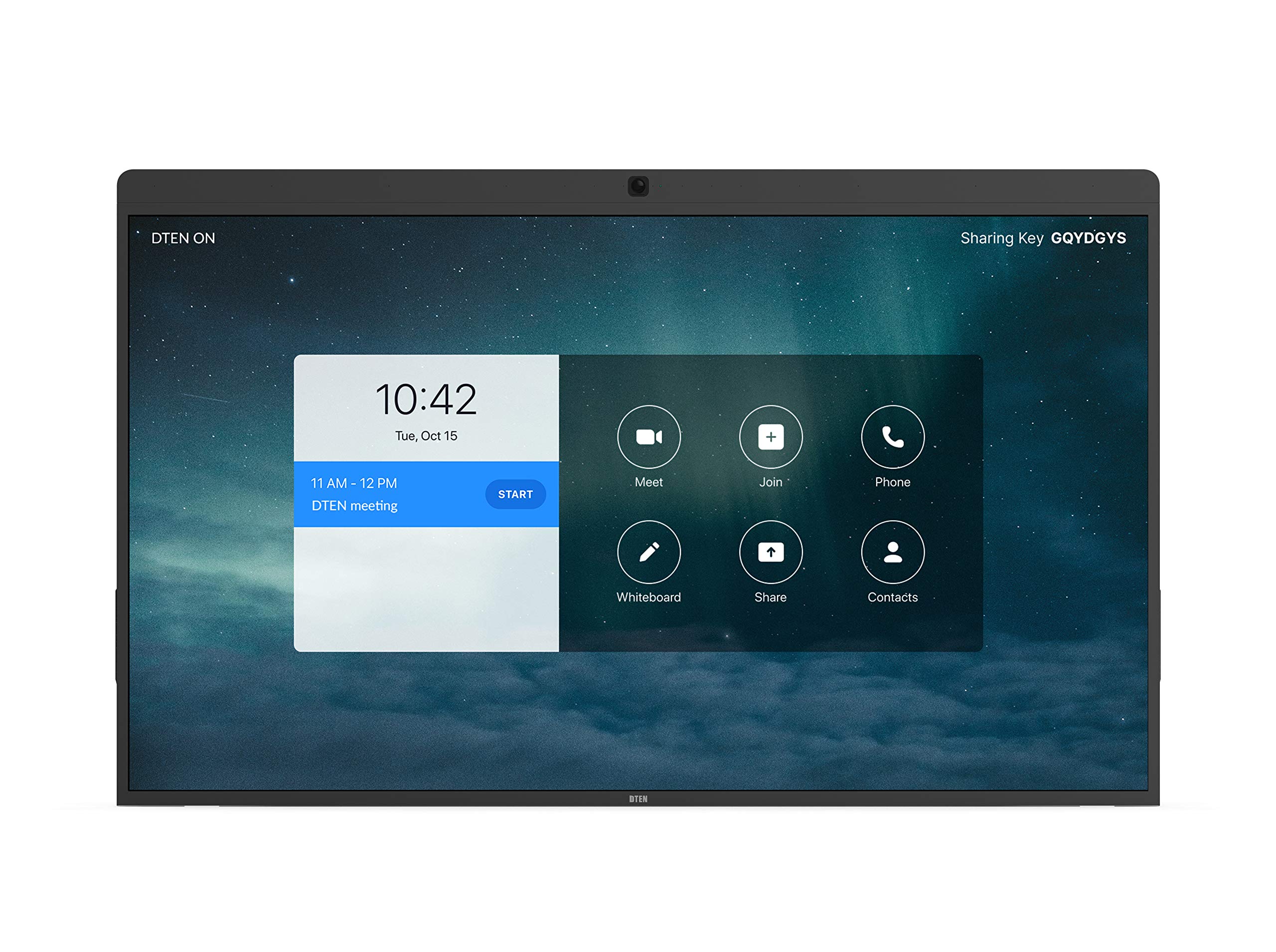 DTEN ON 55-inch All-in-One Collaboration Device with Built-in Computer, Designed Exclusively for Zoom