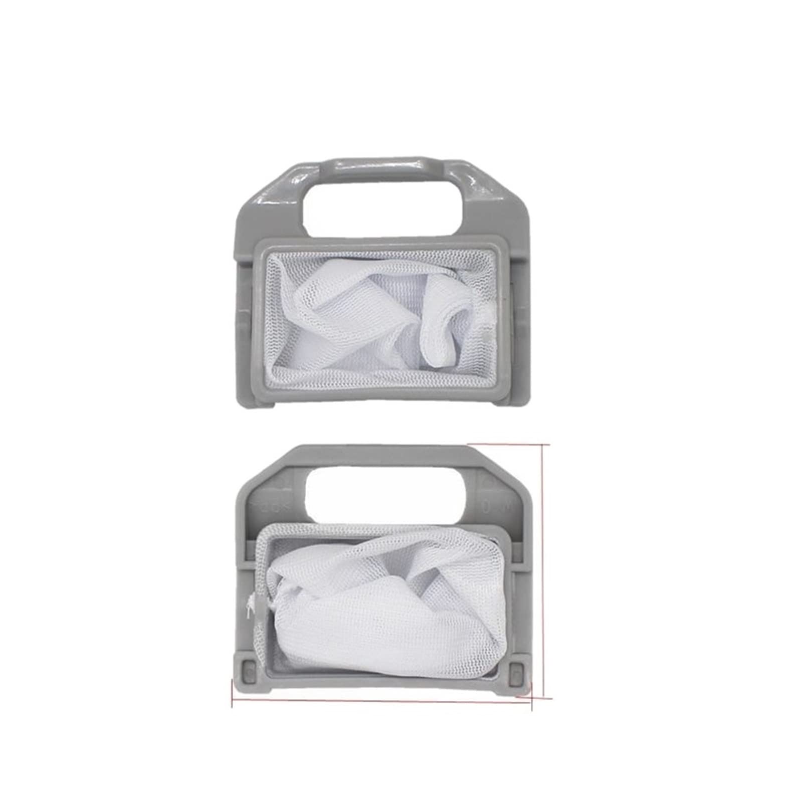 DOWRAP 2pcs General Washing Machine Chip Line Lint Low Pass Bag Filters GLQ22 Washing Machine Repair Parts for Home Improvements