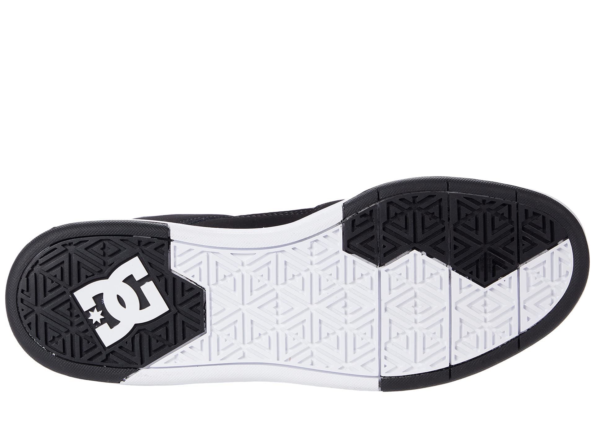 DC Cure Casual High-Top Skate Shoes Sneakers Black/White 10 D (M)